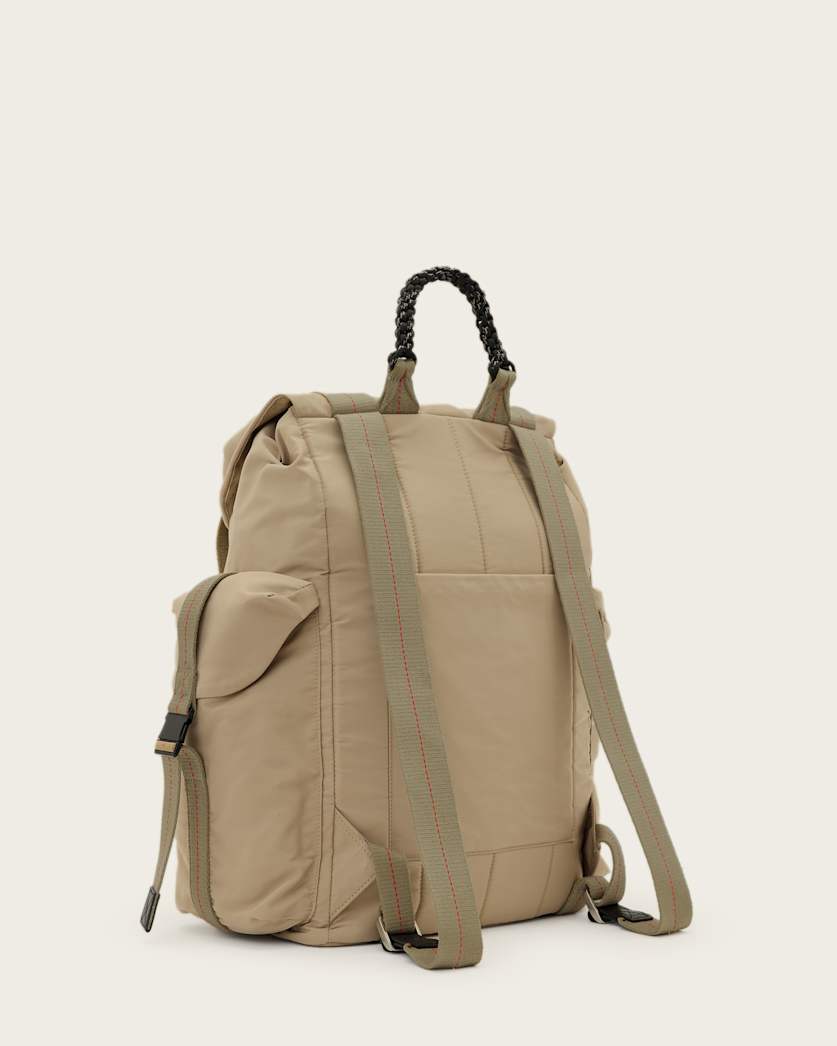 Mars Recycled Backpack Light Khaki | ALLSAINTS US